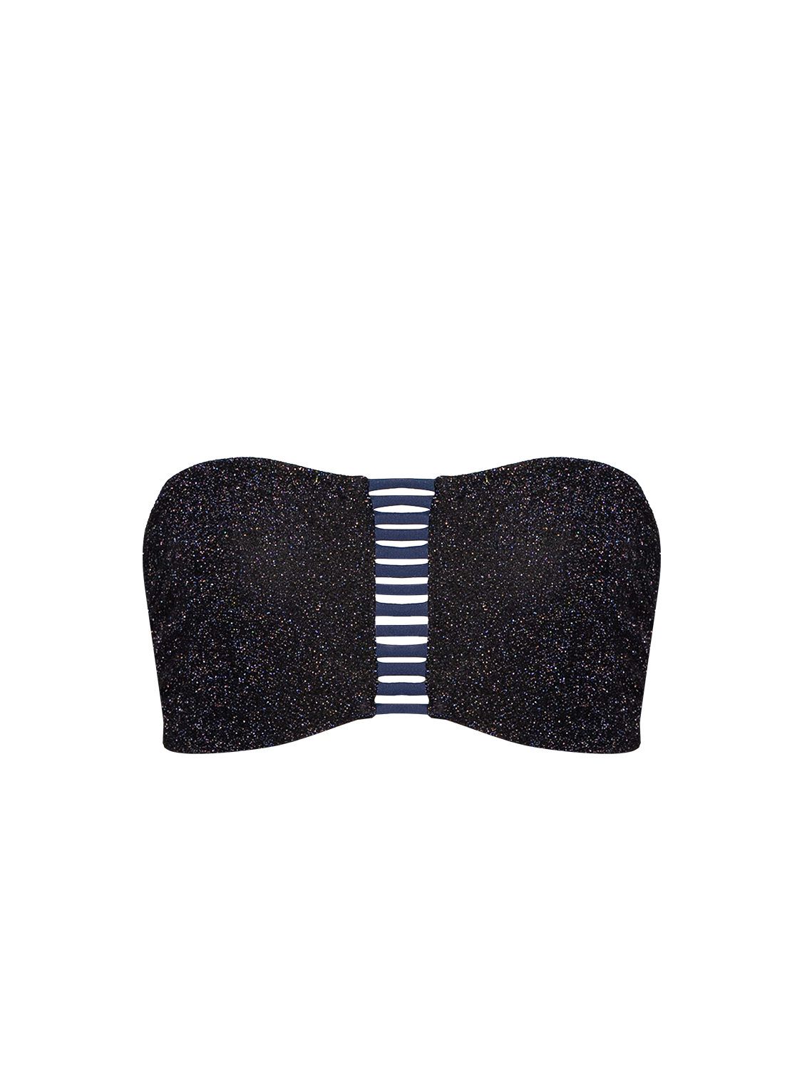 Stardust ~ Loop De Loop Bikini Top Navy HÁi The Label