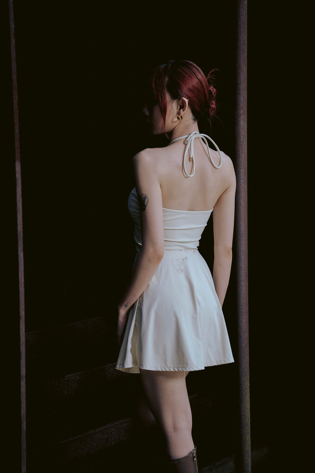 Whispering Springs |One Shoulder One-piece - Indigo – HÁI the label